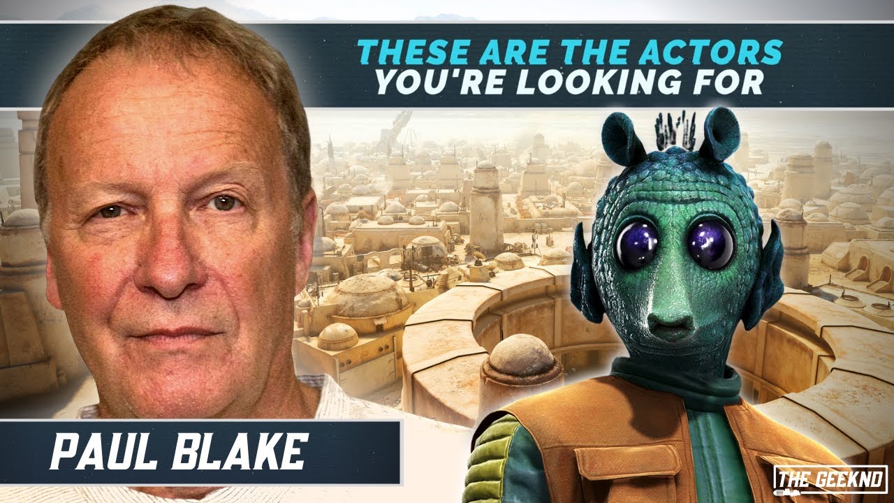 Greedo Actor Paul Blake Says Han Definitely Shot First! - YouTube