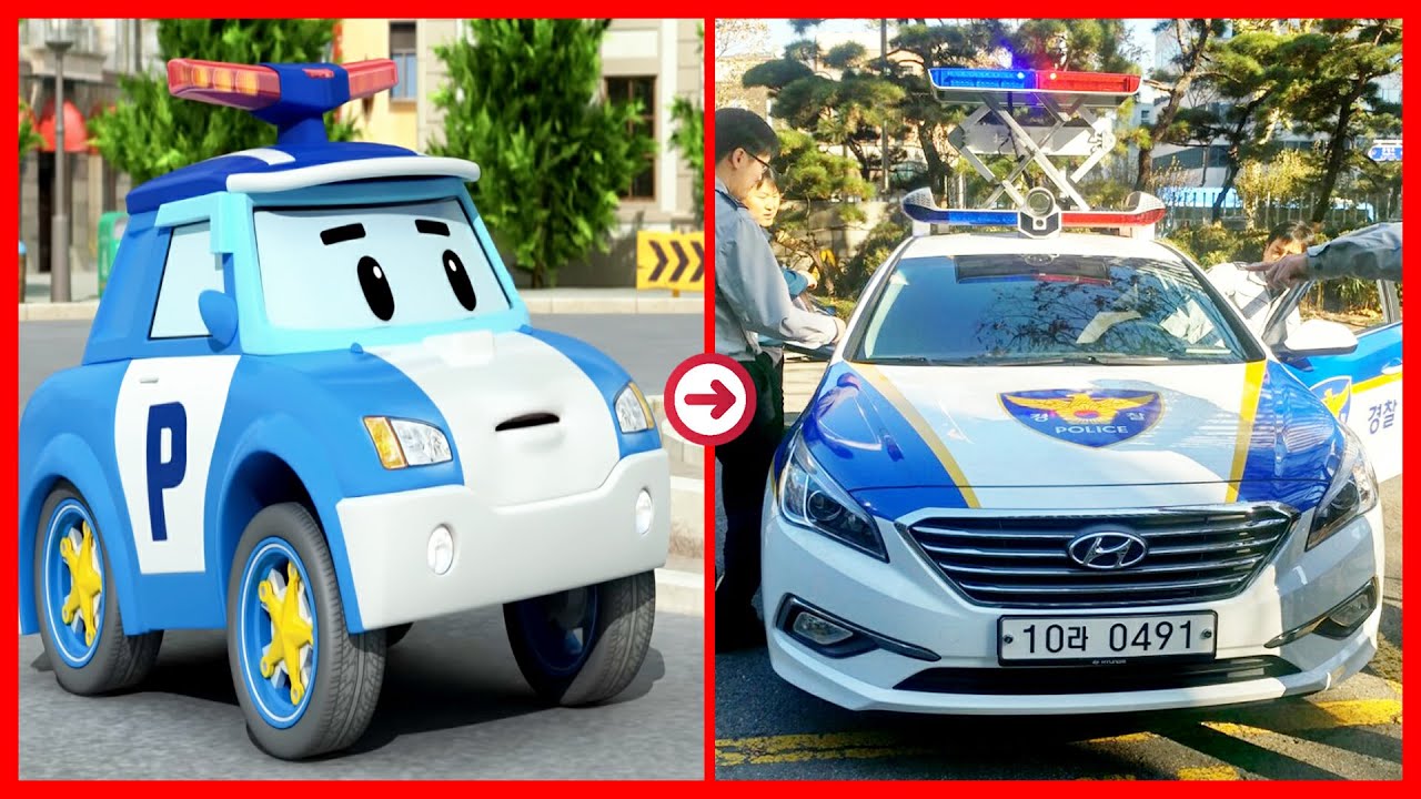 Robocar Poli Main Characters In Real Life Part 3 | Cartoon Characters ...