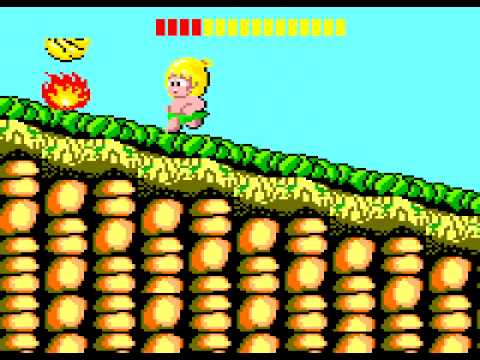 Revenge of Drancon (Wonder Boy I) (Sega Game Gear) - Stages 8-1 to 8-3 ...