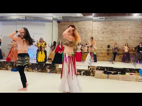 Belly Dance Drum Solo to Davai, Part 4 (From Back)