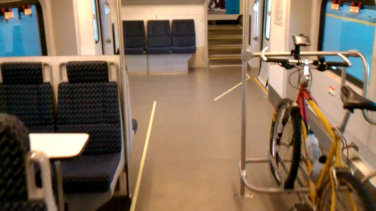 FrontRunner bicycle coach. - YouTube