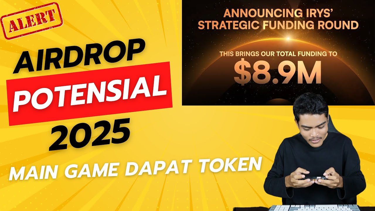 CARA GARAP AIRDROP IRYS 2025 Cara Dapetin Token GRATIS dari Irys Arcade ...