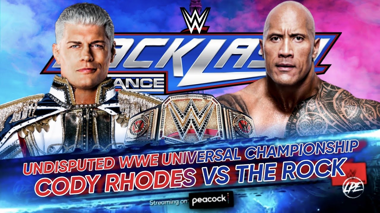 WWE 2K24 | Cody Rhodes Vs The Rock - Undisputed WWE Universal ...