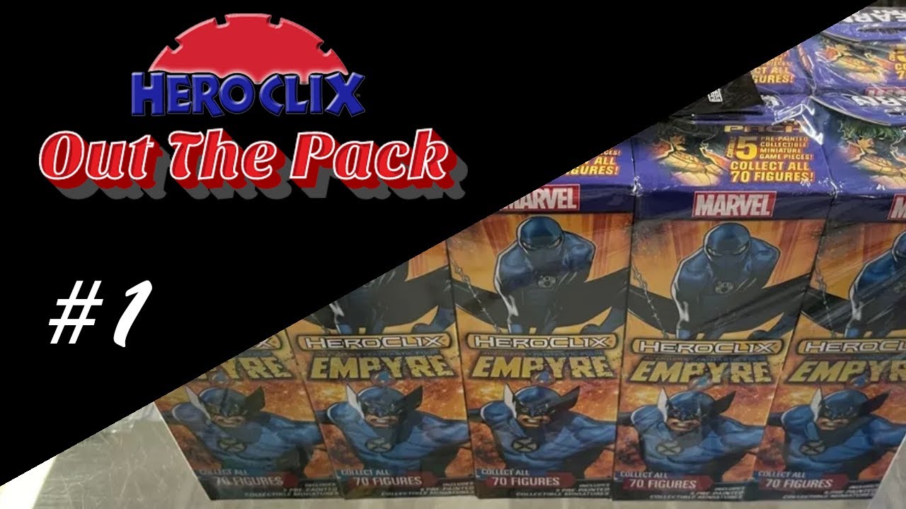Heroclix Out the Pack - The Beginning - YouTube