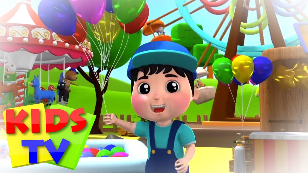 Balón písničky | Dětské karikatury | Kids Tv Czechia | Vzdělávací - YouTube