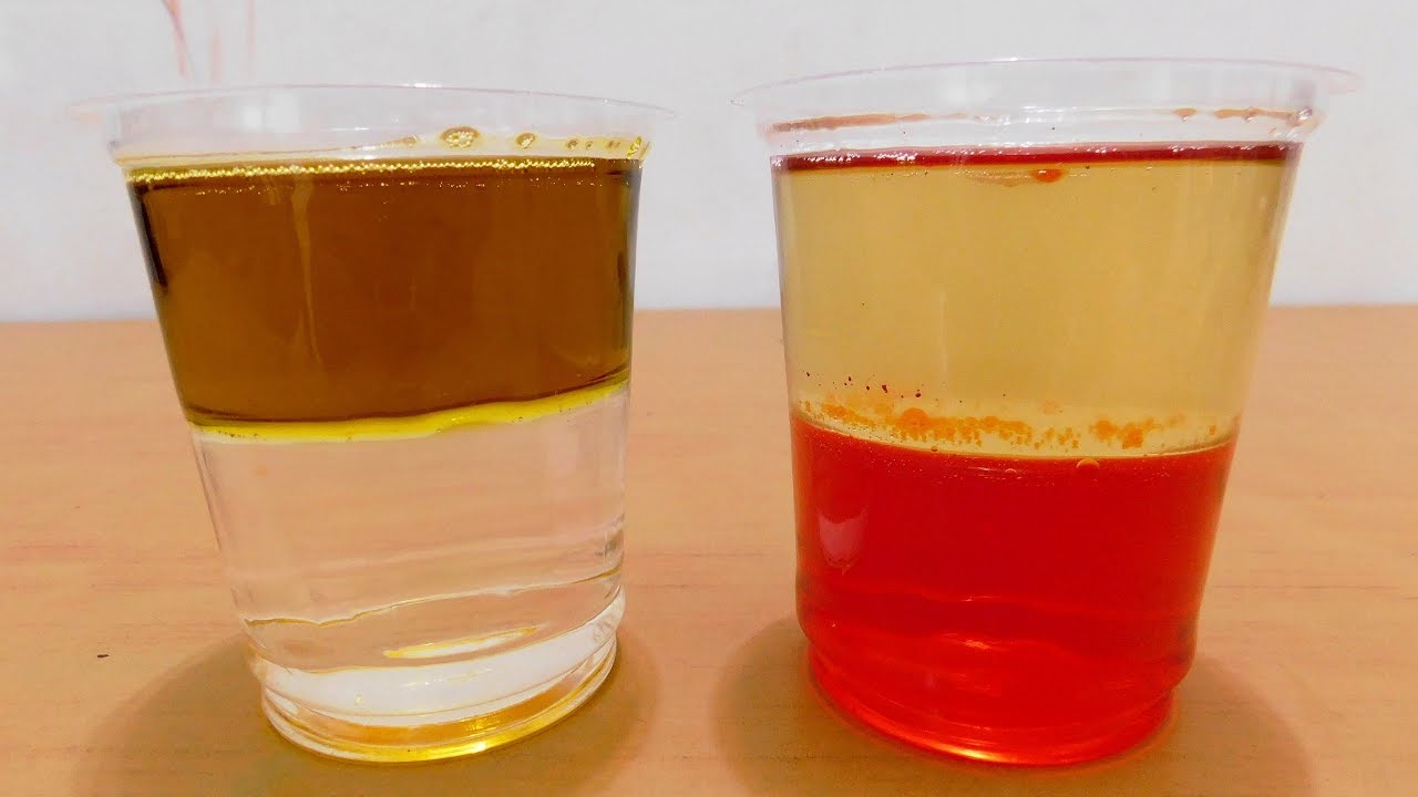 Water Tricks With Oil Science Experiments - YouTube