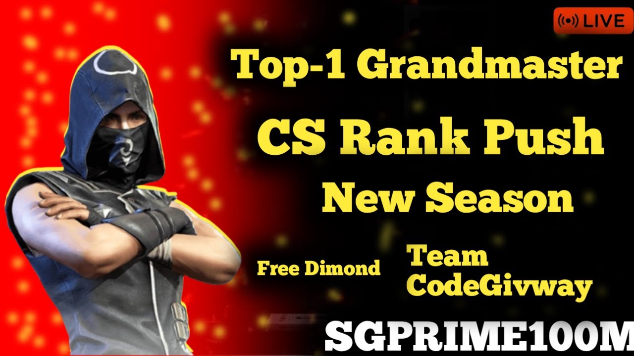 Heroic To Grandmaster 🚀 CS New Season Push 🗽 Live Promotion Team ...