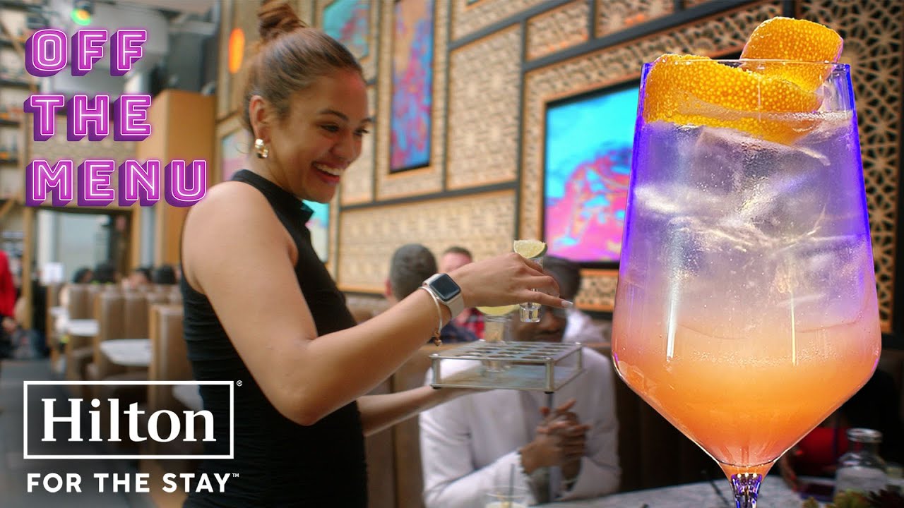 Sensational summer cocktail recipe | Hilton | Off the Menu - YouTube