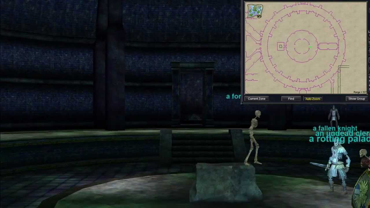 EverQuest Rain of Fear - Zone Run Through of Chapterhouse of the Fallen ...