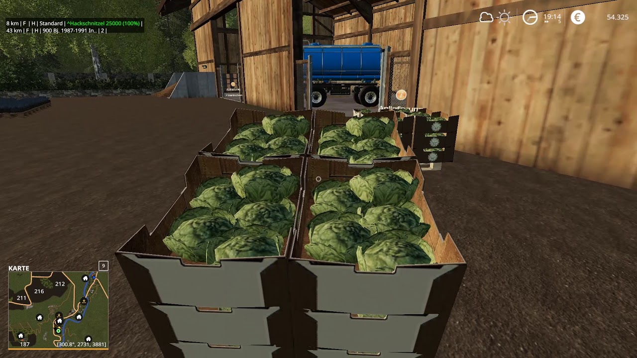 LS19 - Hopfach #053 - Produktionen auffüllen vor der Nacht - Let's Play ...