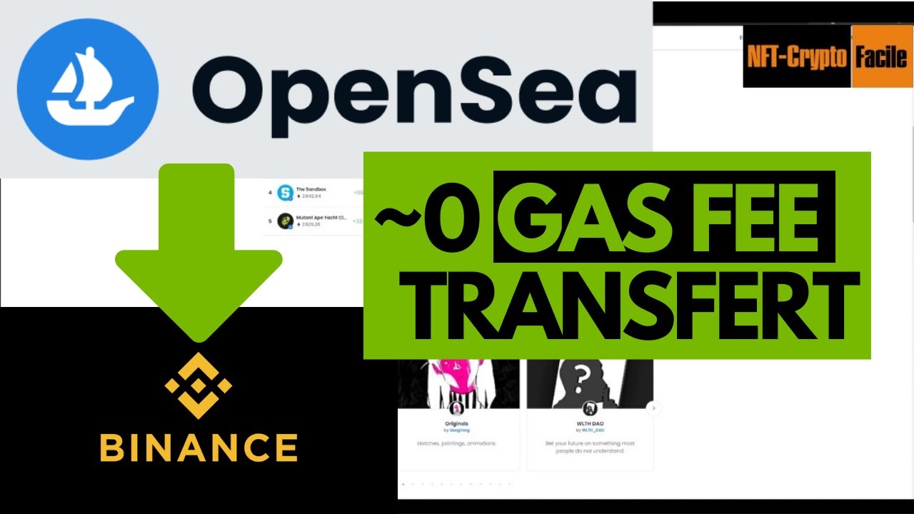 OPENSEA: Transférer votre SOLDE vers BINANCE sans FRAIS en 5 MINUTES ...