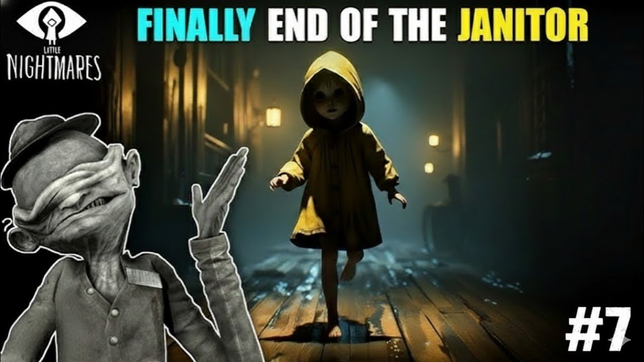 Finally Killed the Janitor 😱🔥 | Little Nightmares” - YouTube