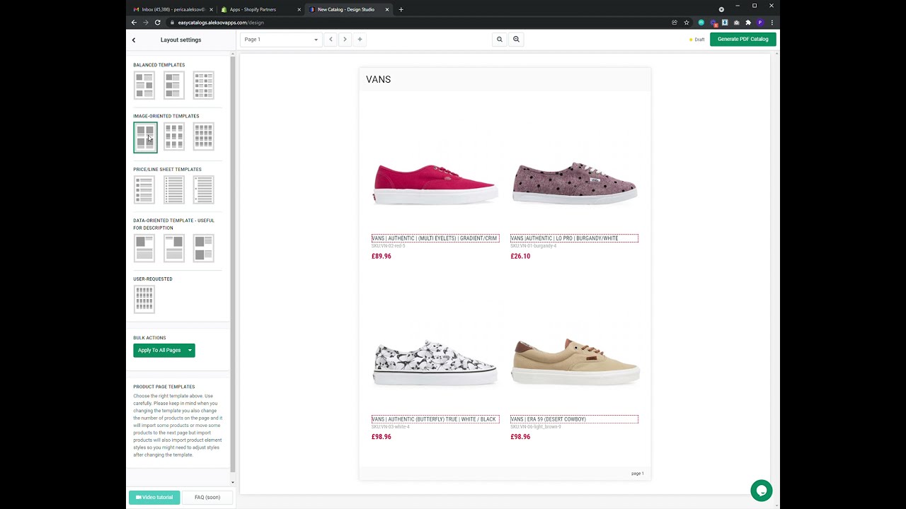 EasyCatalog Tutorial - How to create pro catalog/line sheet in a few ...