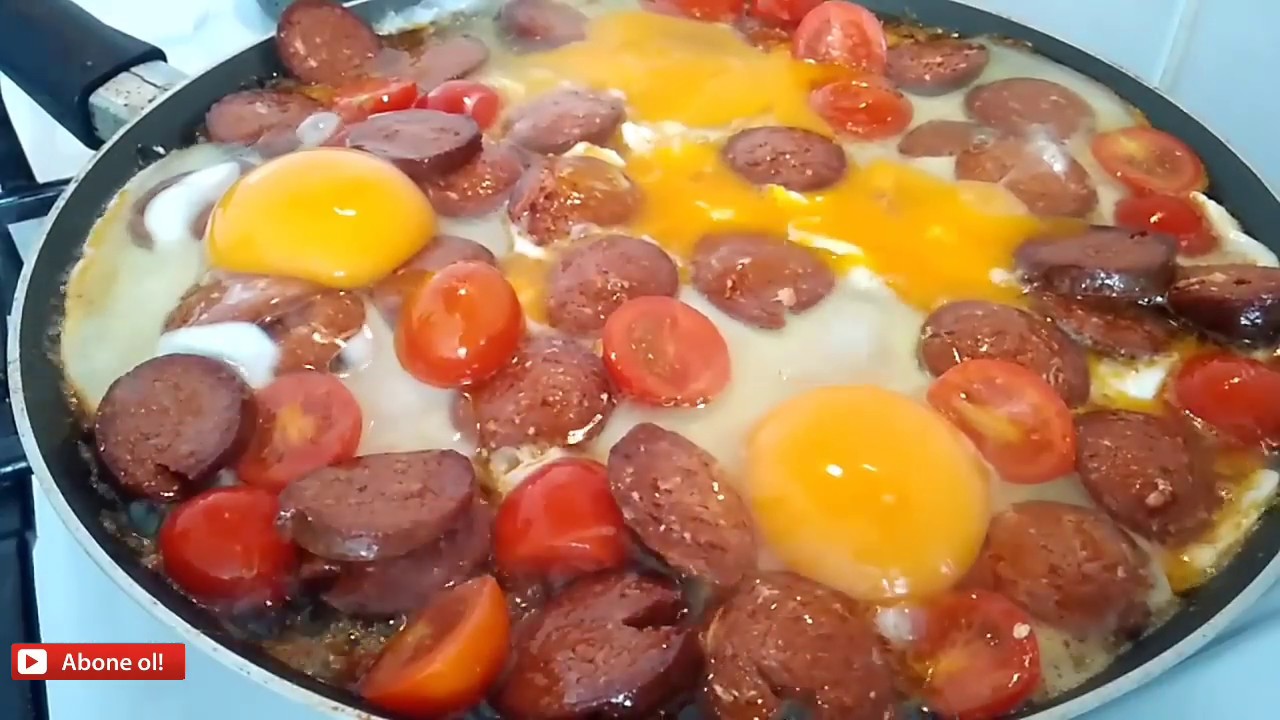 Turkish Breakfast Yumurta Sucuklu Turkish Recipes Eat