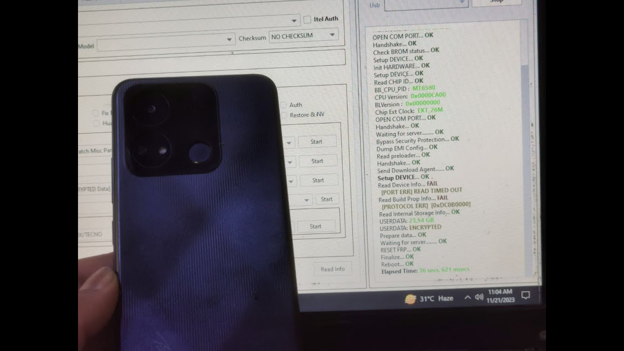 Itel A632WM FRP REMOVE #eftpro @GSM - YouTube