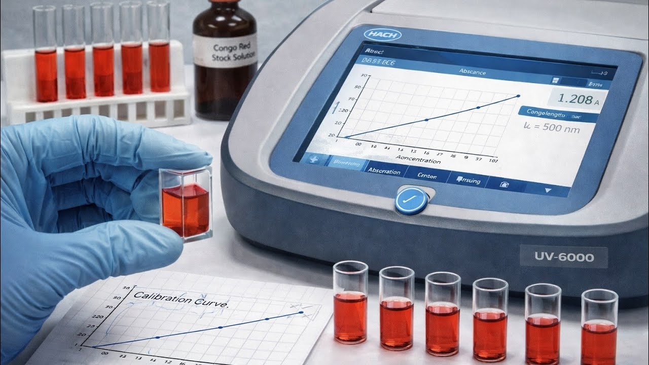 Congo Red Dye Calibration by UV–Visible Spectrophotometry | Complete ...