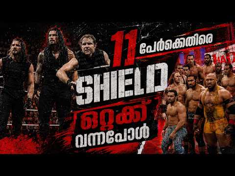 Story of Shield vs 11 Wrestlers in WWE 😮🔥|  Saturday Night Story 🔥