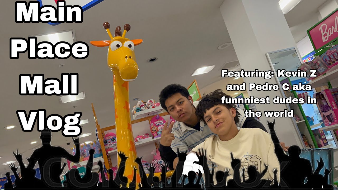 Main place mall vlog 🤑‼️ (ft.Kevin Z,Pedro C, Easter bunny - YouTube