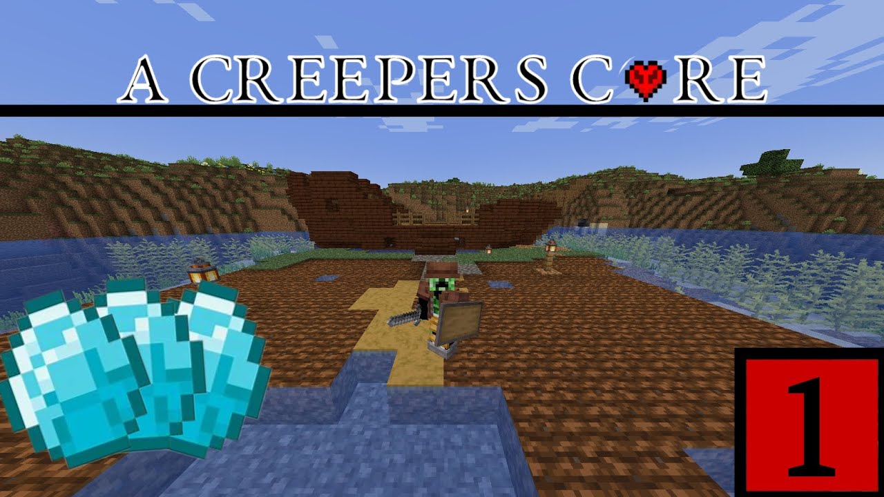 A Creepers Core - Ep. "Back at it again! + Diamonds" - YouTube
