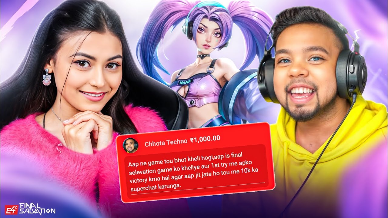 TECHNO BABY CHALLENGE ME 🥵 TO PLAY THIS GAME FOR ₹10000 🤯#funny # ...