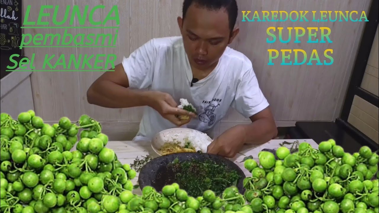 MUKBANG KAREDOK LEUNCA|KHAS SUNDA|ASLI ORANG SUNDA - YouTube