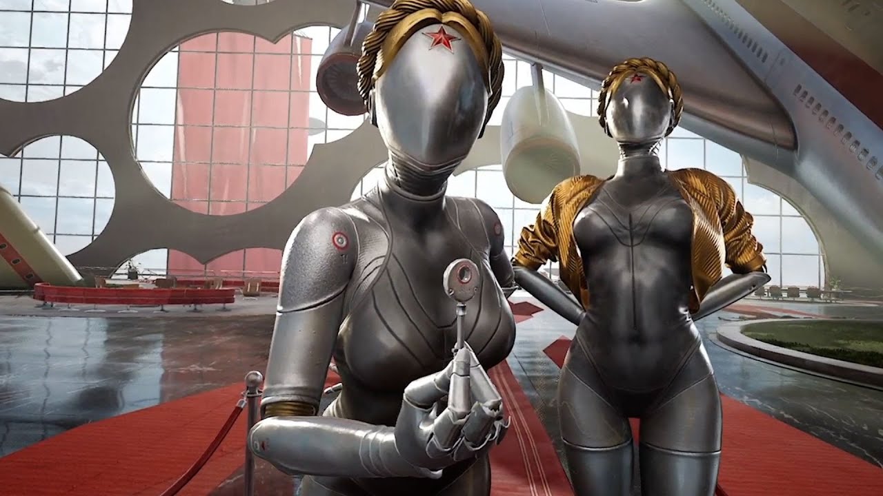 These Two Robot Twins Are Gonna Get This Game Renamed To Atomic Hard - Atomic Heart - YouTube