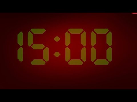 15 minute timer with music / New year countdown @15MinuteTimer - YouTube