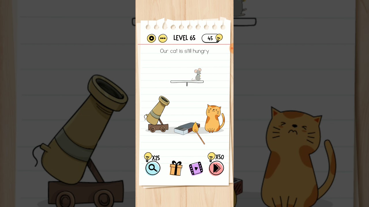 Brain Test Level 65 walkthrough - YouTube