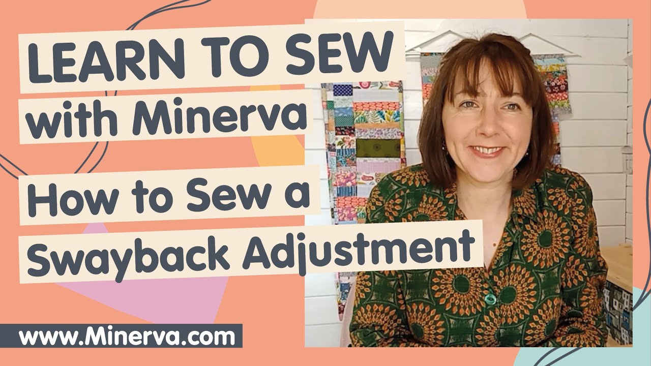 Learn to Sew – How to Sew a Sway Back Adjustment - YouTube