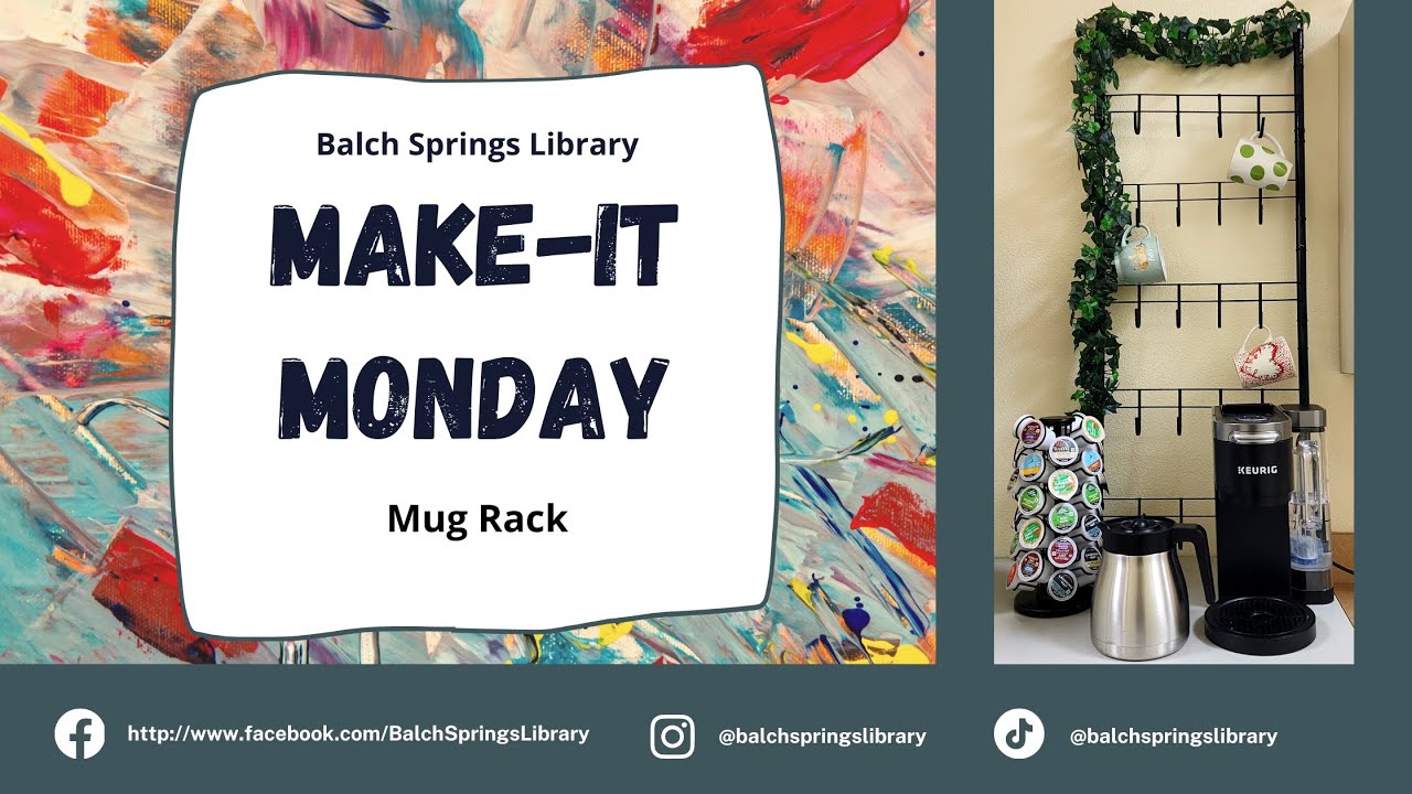 Make-it Monday - Mug Rack - YouTube