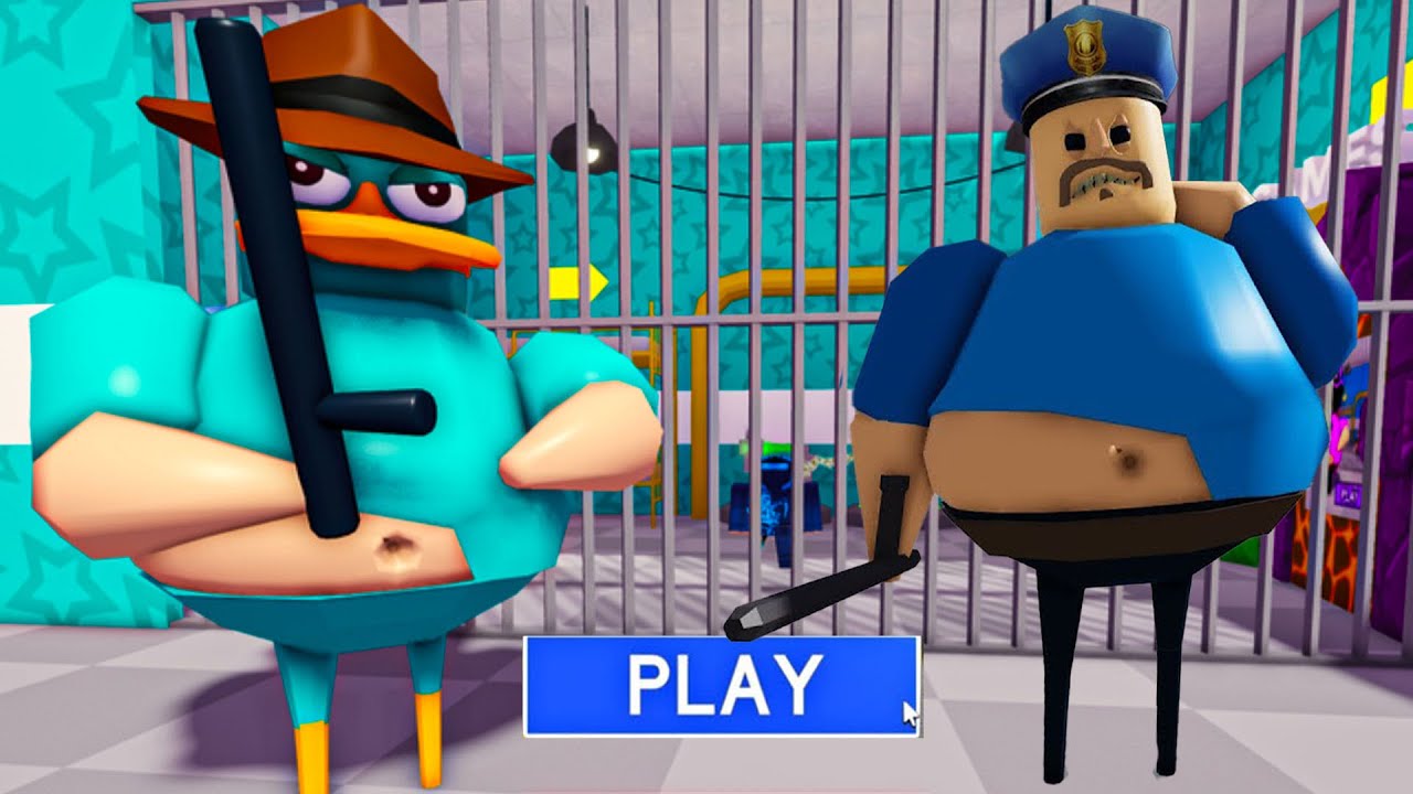 PERRY THE PLATYPUS BARRY'S PRISON RUN! OBBY Full Gameplay #roblox - YouTube