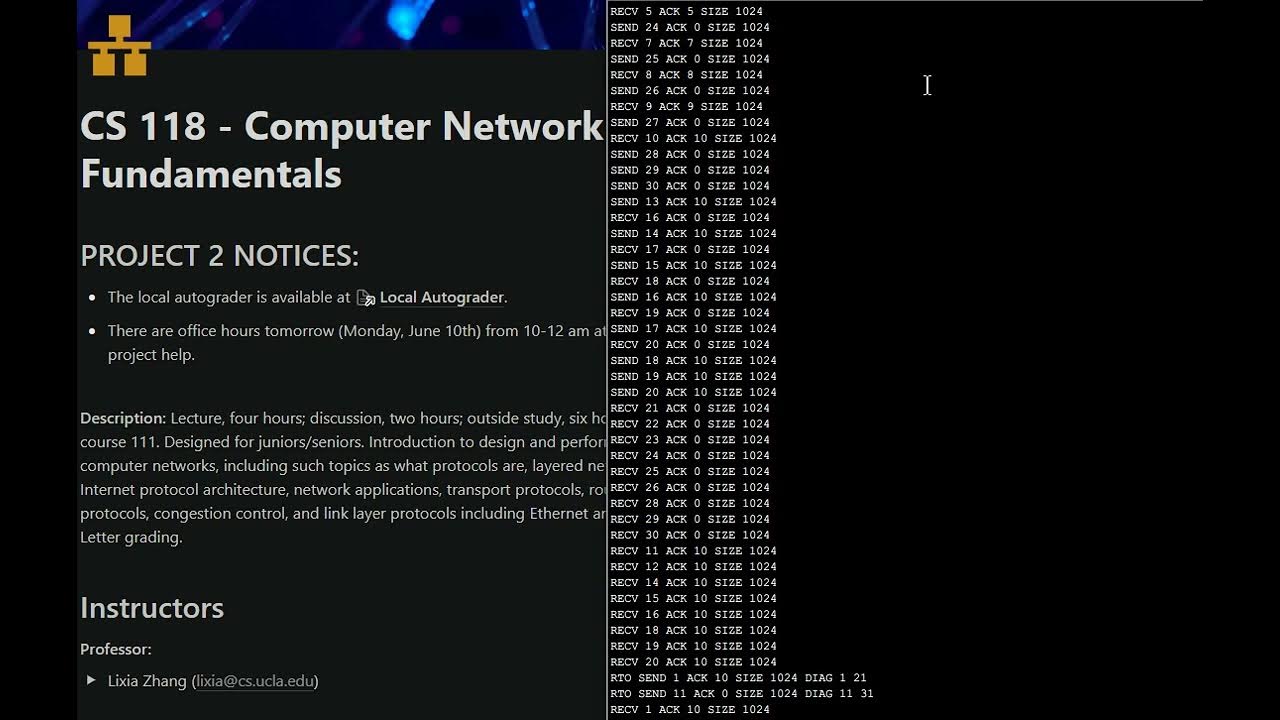 [SOLVED] UCLA CS118 PROJECT 2 (Computer Network Fundamentals) - YouTube