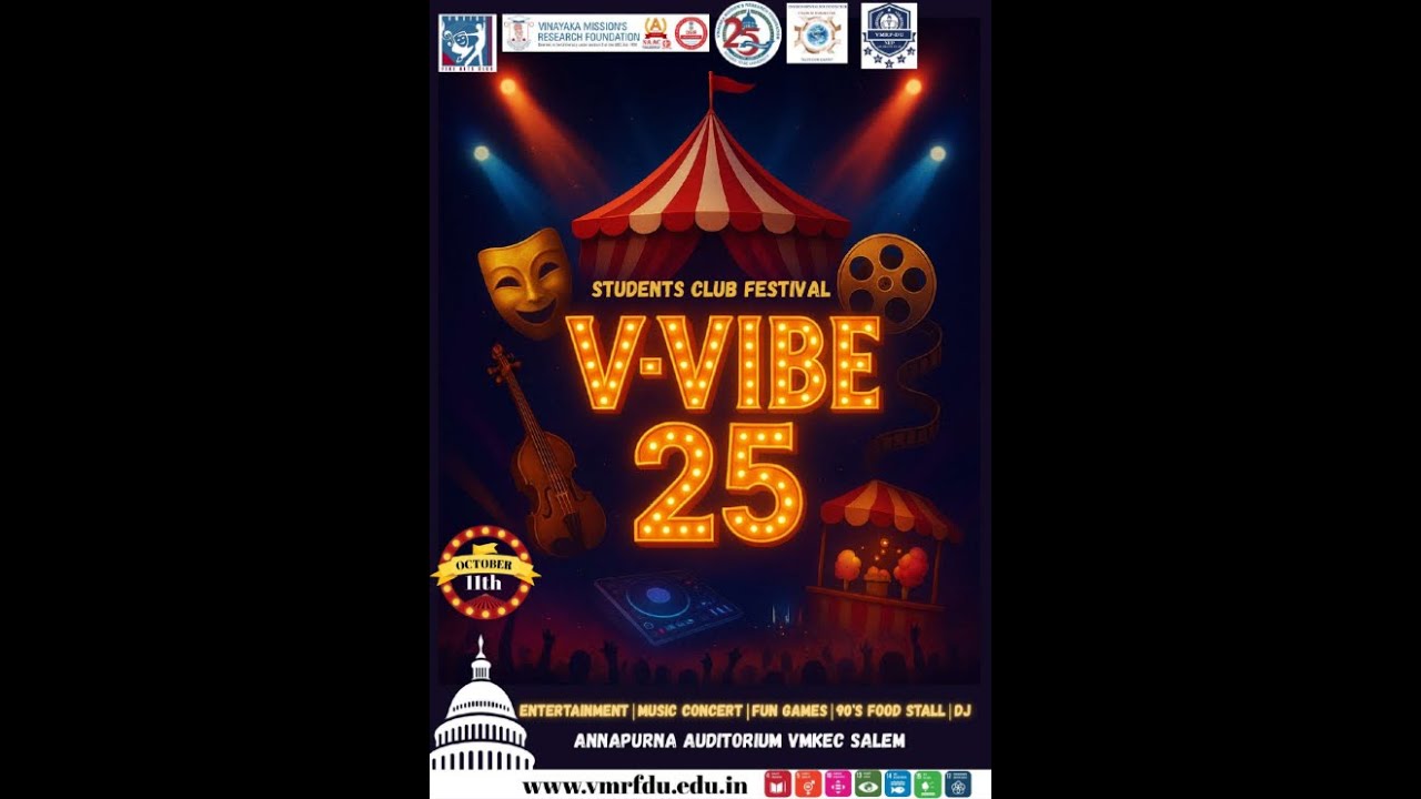 VMRF Presents V-VIBE 25 | Entertainment, Music Concert & 90’s Food Fest ...