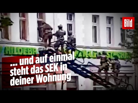 Morgens, 6:30 Uhr, in Weißenfels: Hier kommt das SEK zur Drogenrazzia