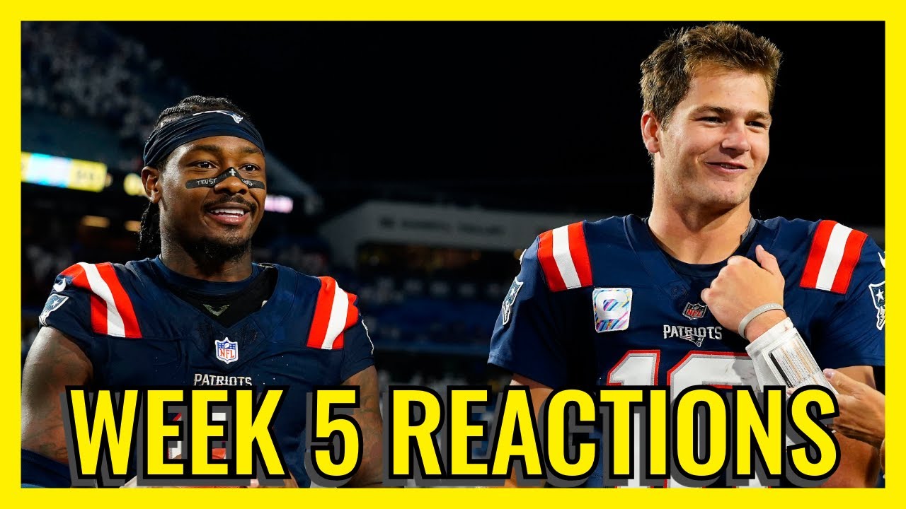 Takeaways from STUNNING Week 5 win | Patriots Hub Podcast with Alex ...