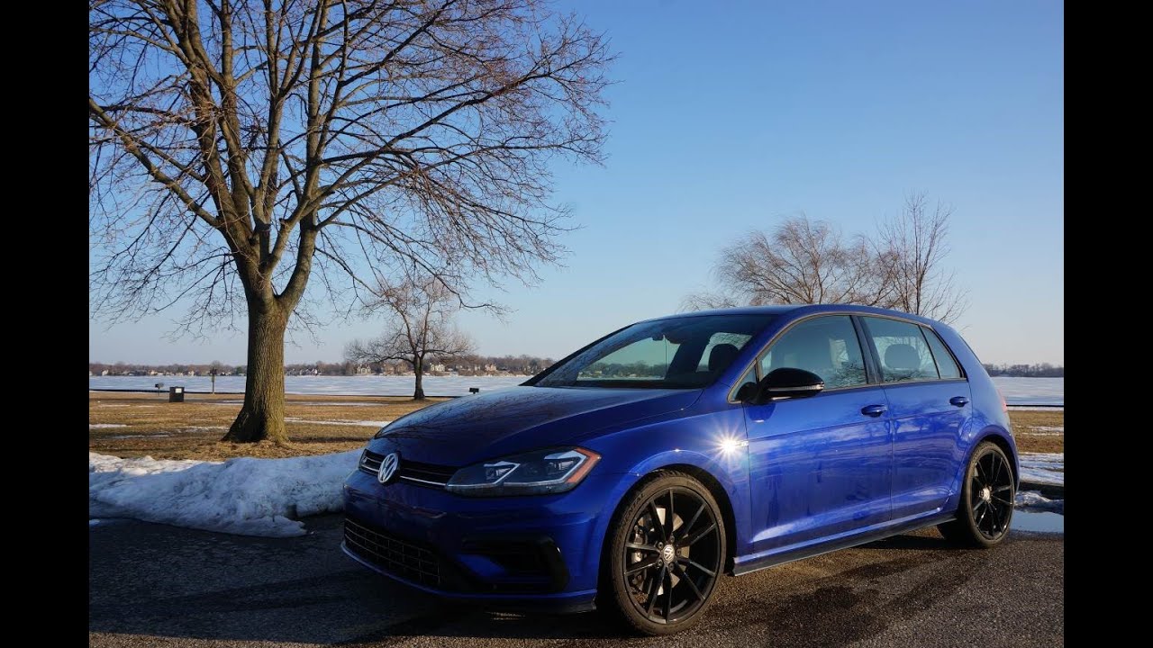 2019 VW Golf R DSG Acceleration Stock Exhaust Sound - YouTube