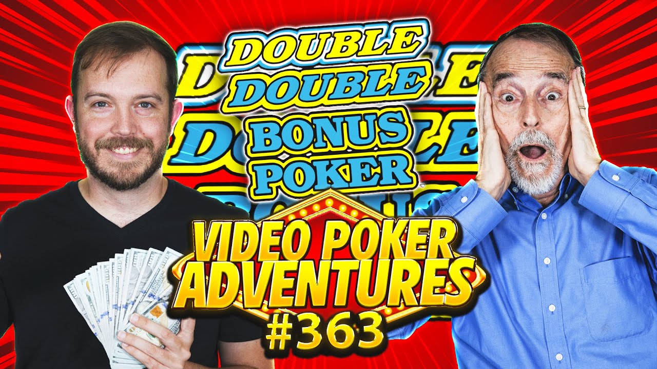 HUGE Hands on $2 Double Double! Video Poker Adventures 363 - YouTube