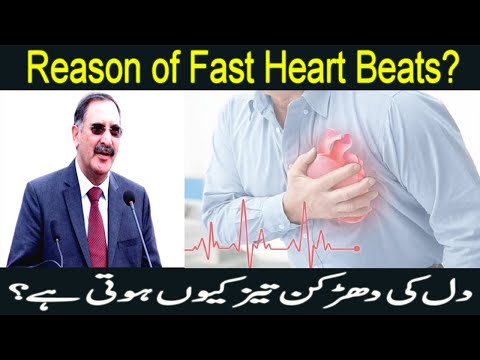 Reason of Fast Heart Beats / Dil ki Dharkan Tez Kyun Hoti Hai in Urdu / Hindi