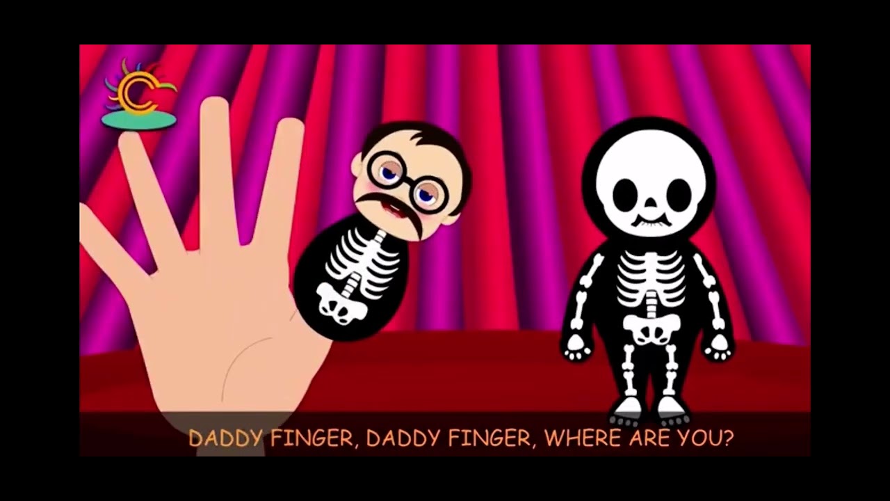 Finger Family Baby Skeleton Finger Family Nursery Rhymes Kids Song ...