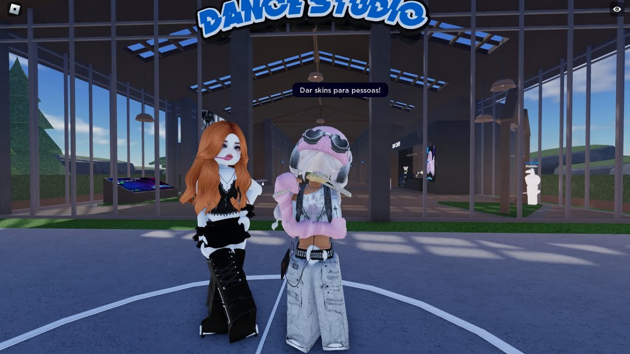Como dar skins para pessoas no RH Dance Studio - YouTube