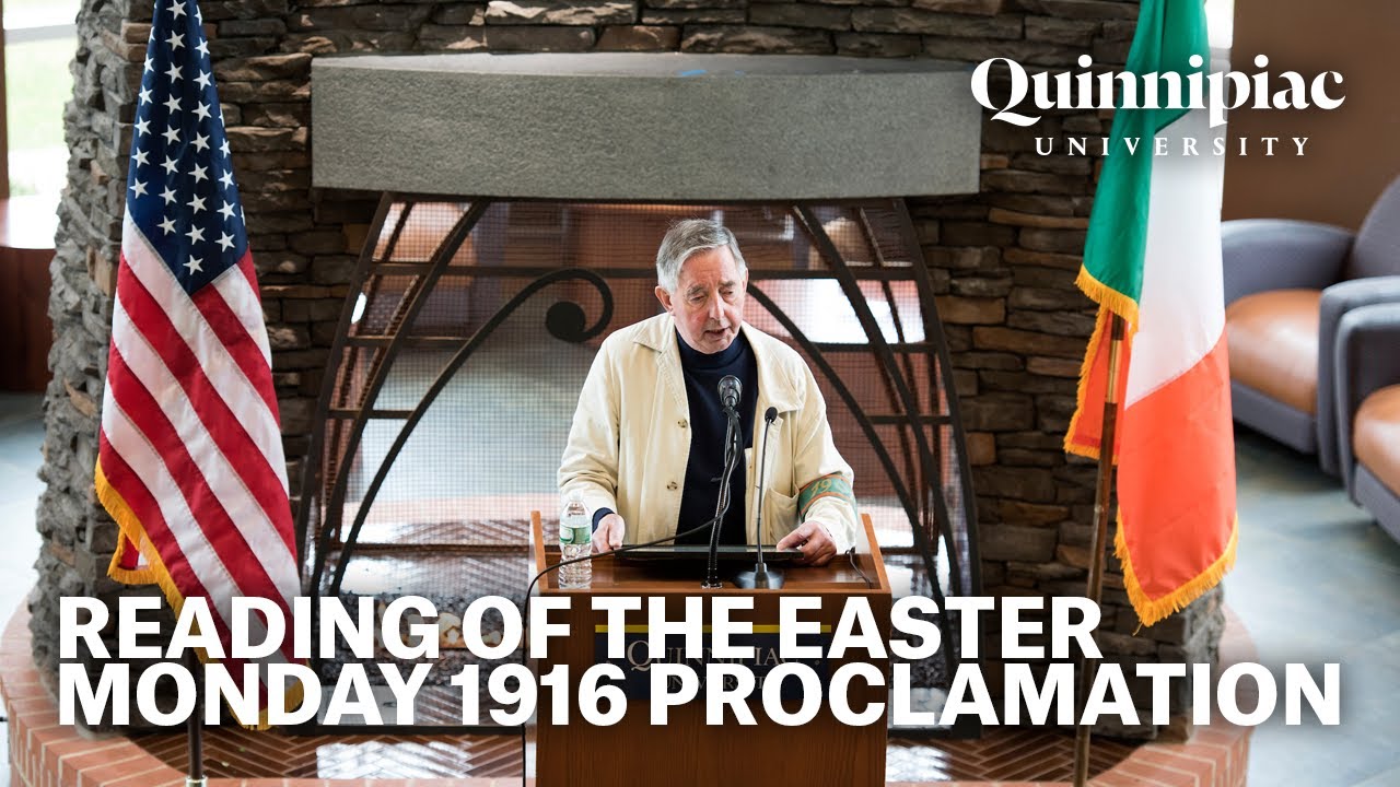 Reading of The Easter Monday 1916 Proclamation - YouTube