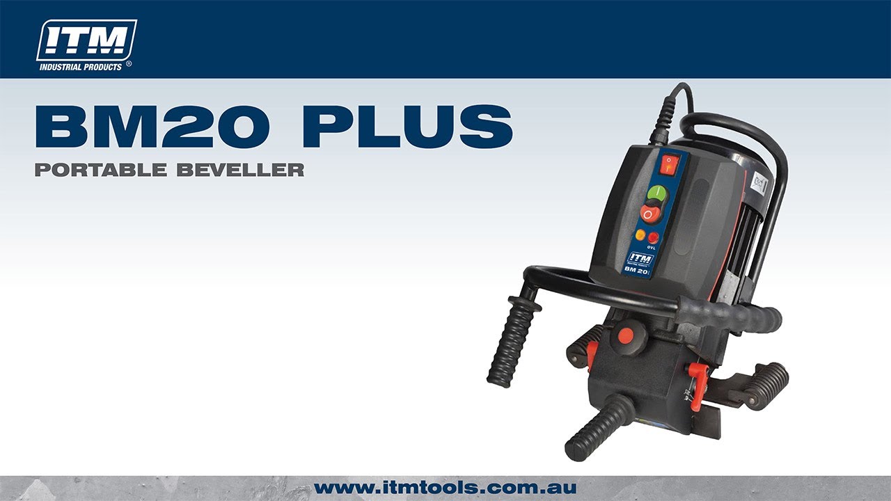 BM20 Plus Portable Beveller - YouTube
