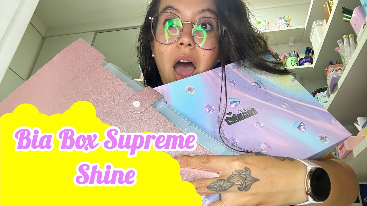 Unboxing Bia Box Supreme Shine - Outubro 2024 | clube de assinatura de ...