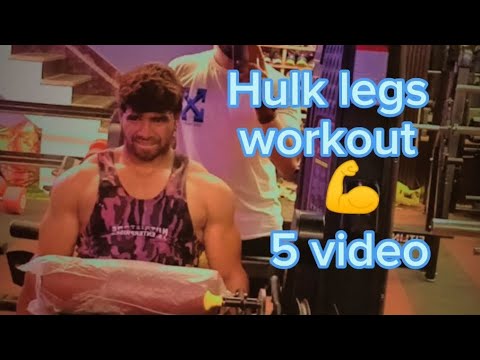 Hulk legs workout 💪#viral #trending #gym #highlights #fitness # ...