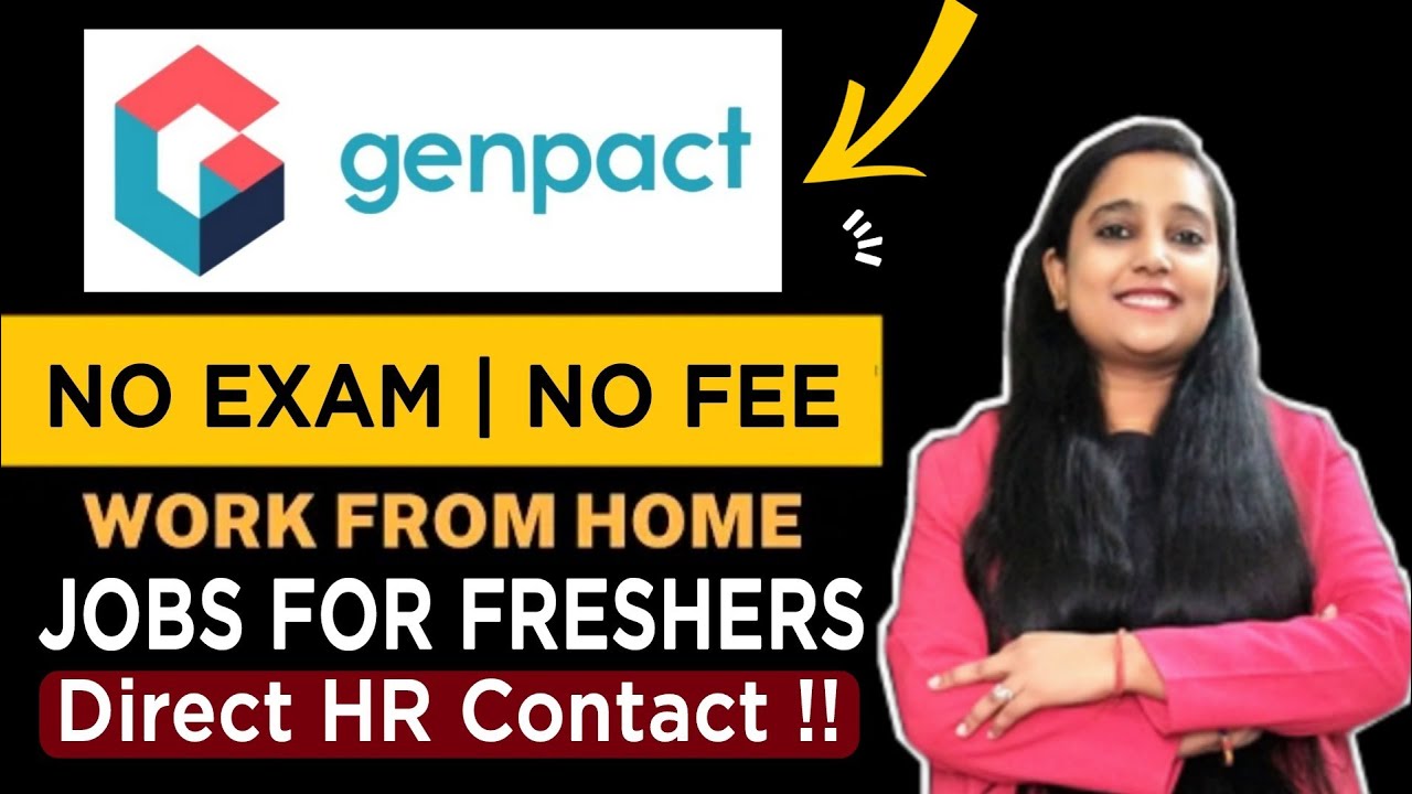 Genpact Jobs For Freshers | Genpact Work From Home Jobs | Genpact ...