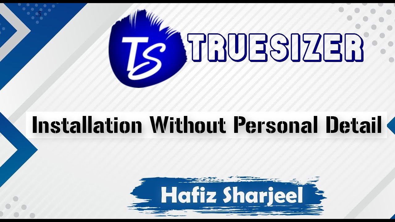 Wilcom E4 TrueSizer | Installation | - YouTube