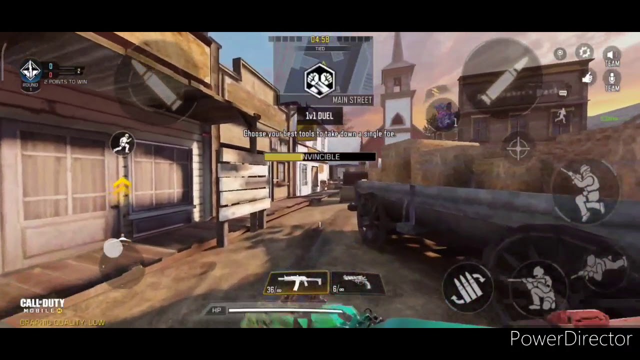 COD Mobile - 1v1 Duel on Map Saloon - YouTube