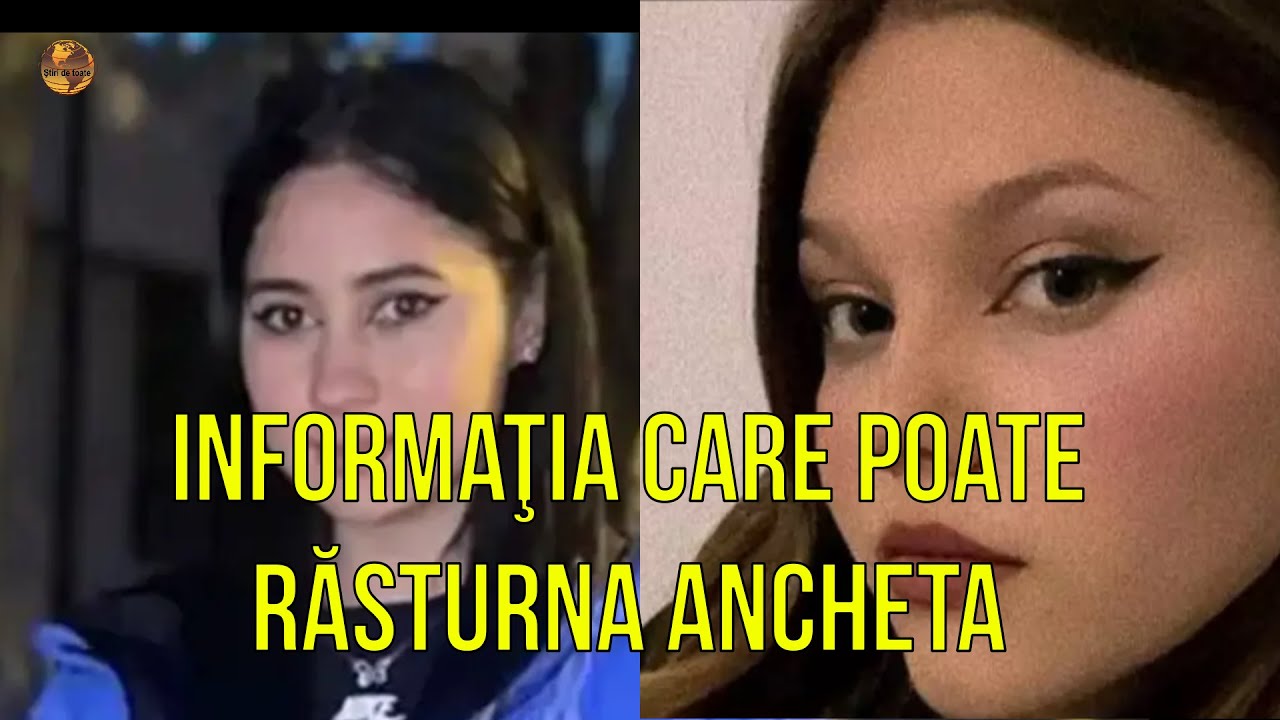 Informaţia care poate răsturna ancheta Detalii noi din ancheta - YouTube