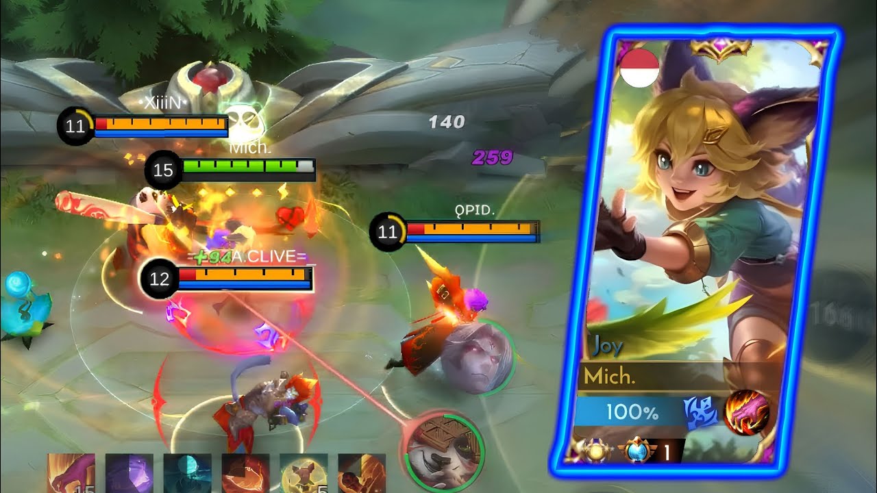 200IQ JOY DASH WELL GAMEPLAY//MLBB - YouTube