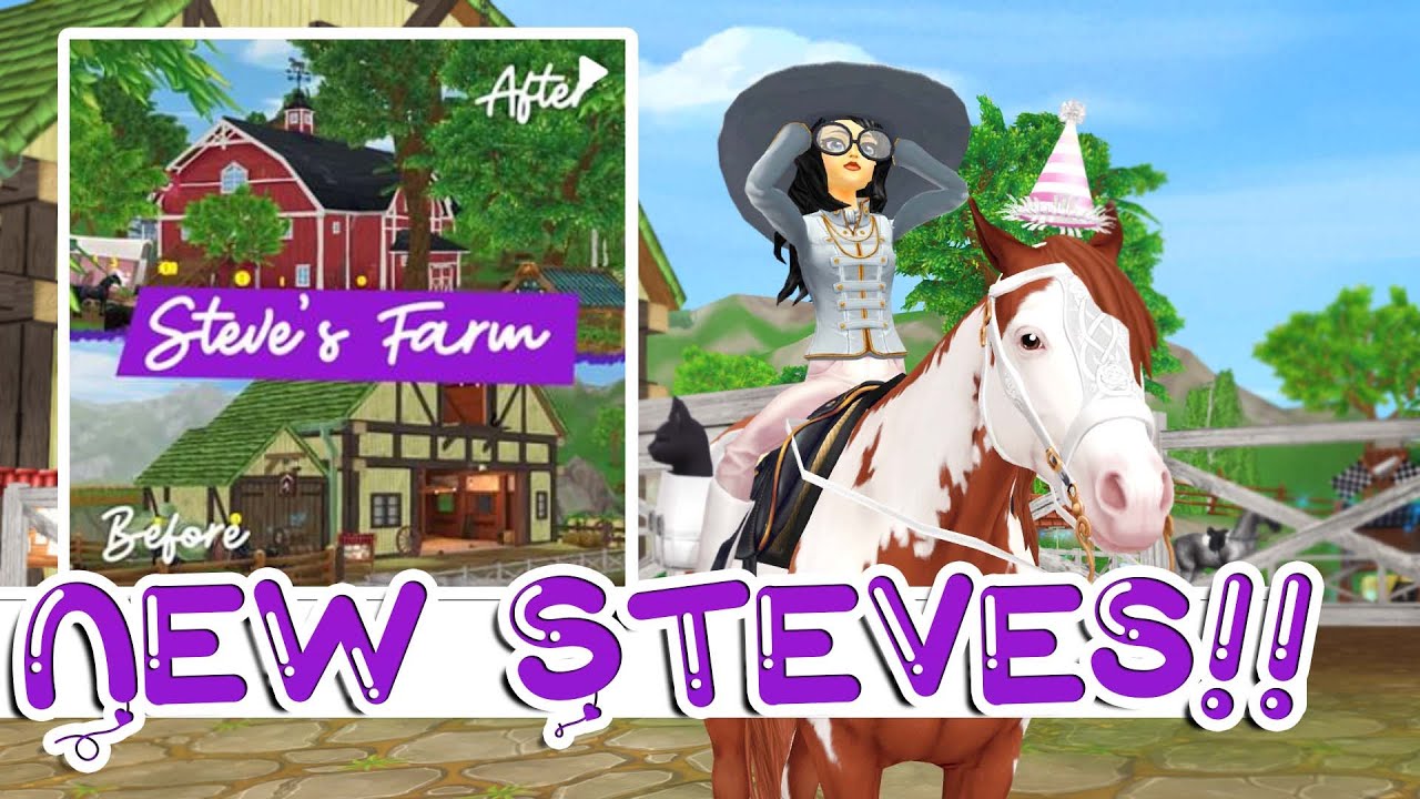 Star Stable Brand New Steves Farm FIRST REACTION - YouTube
